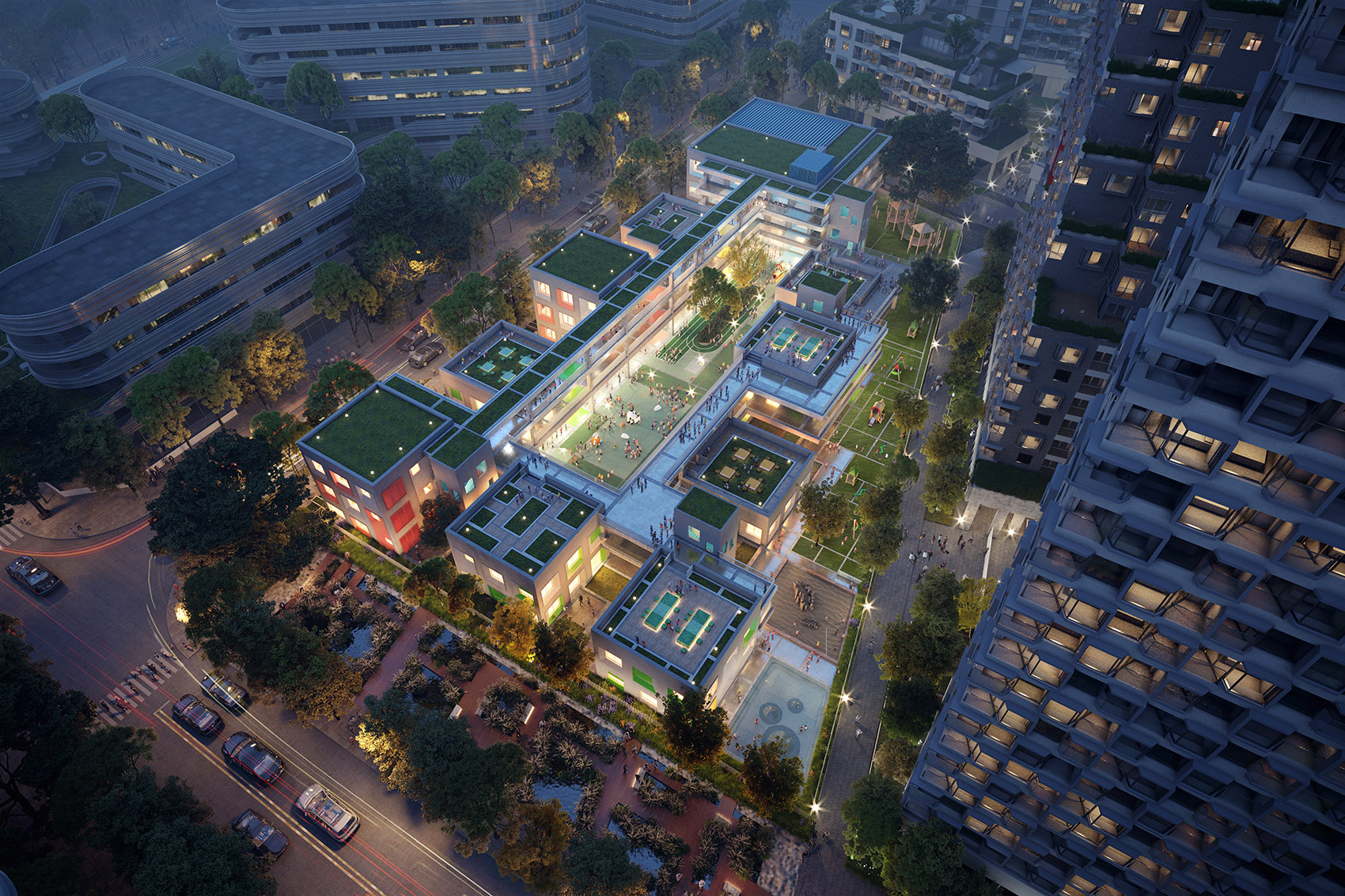 Tencent residential complex by MVRDV - 谷德设计网