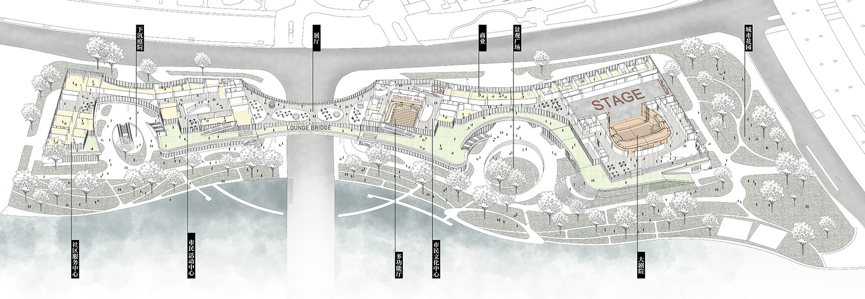 Wenzhou High-tech Cultural Square by TJAD - 谷德设计网