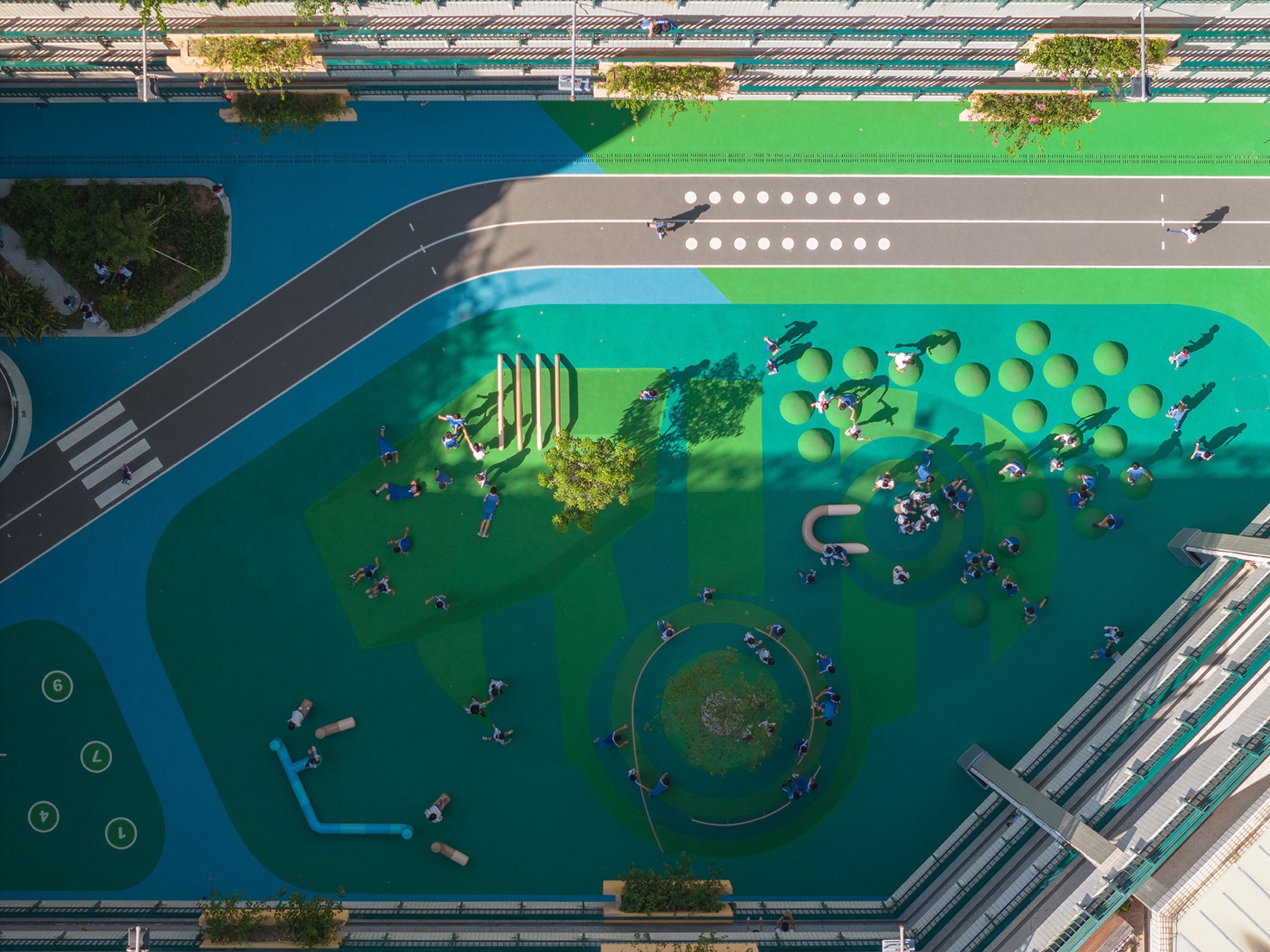 Hyde Primary School Landscape Design by 11ARCHITECTURE - 谷德设计网