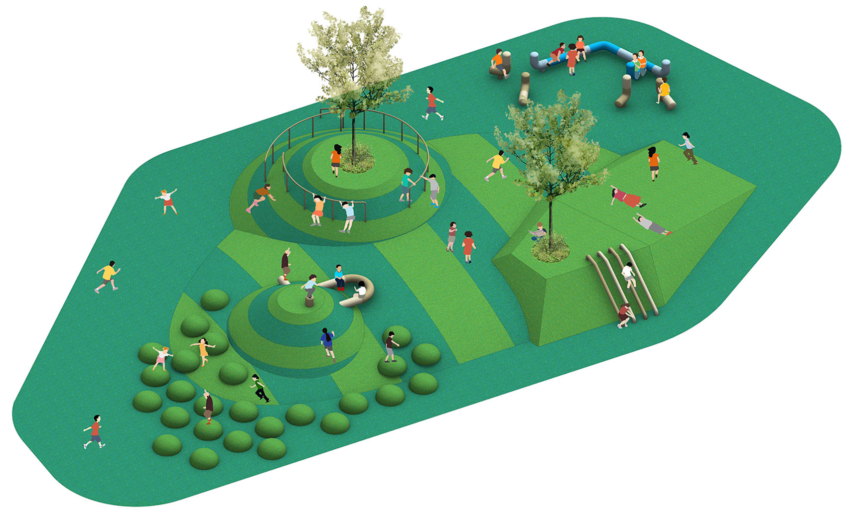 Hyde Primary School Landscape Design by 11ARCHITECTURE - 谷德设计网