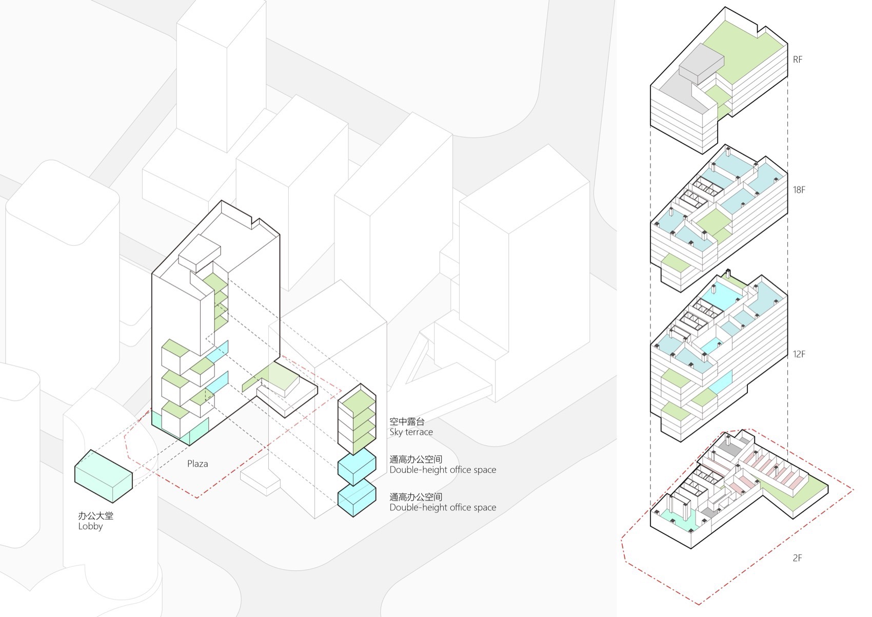 SCT Gulfstream Center by Rocco Design Architects Associates - 谷德设计网