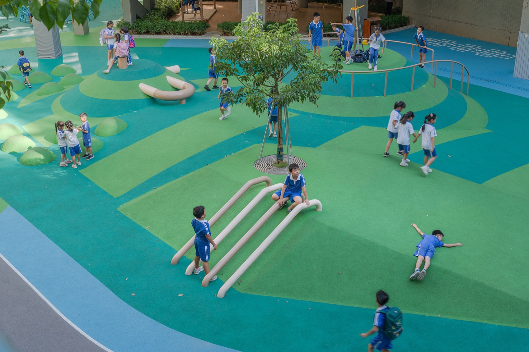 Hyde Primary School Landscape Design by 11ARCHITECTURE - 谷德设计网