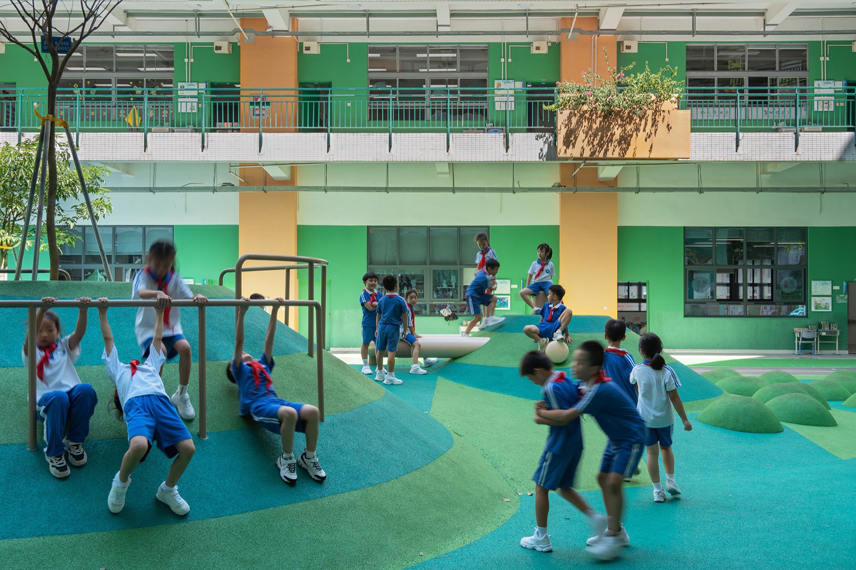 Hyde Primary School Landscape Design by 11ARCHITECTURE - 谷德设计网