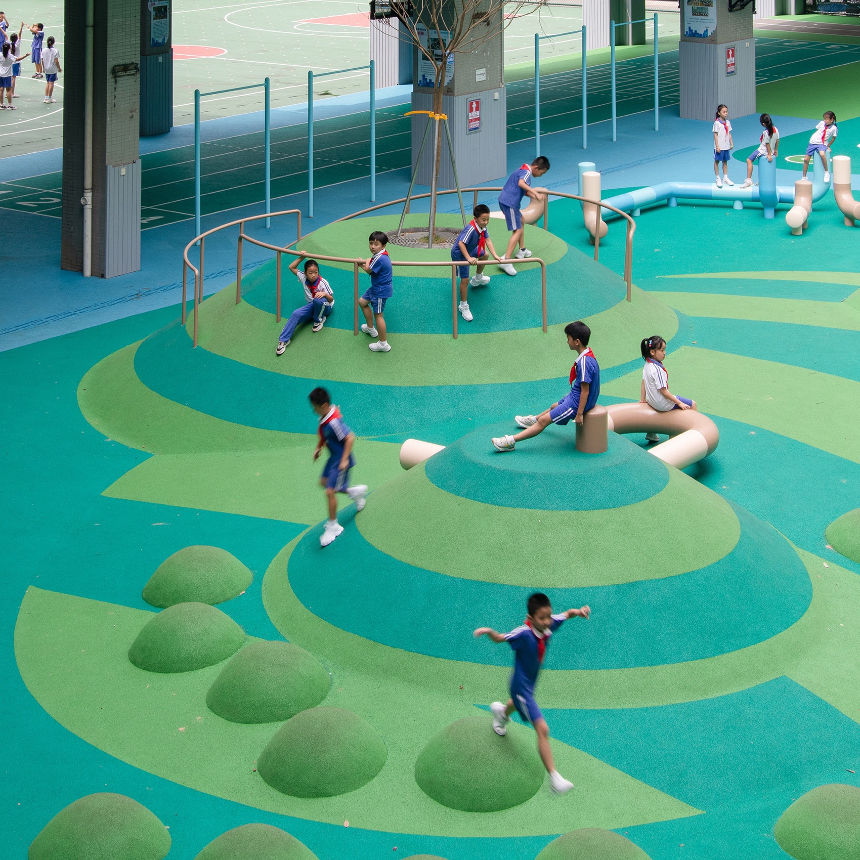 Hyde Primary School Landscape Design by 11ARCHITECTURE - 谷德设计网