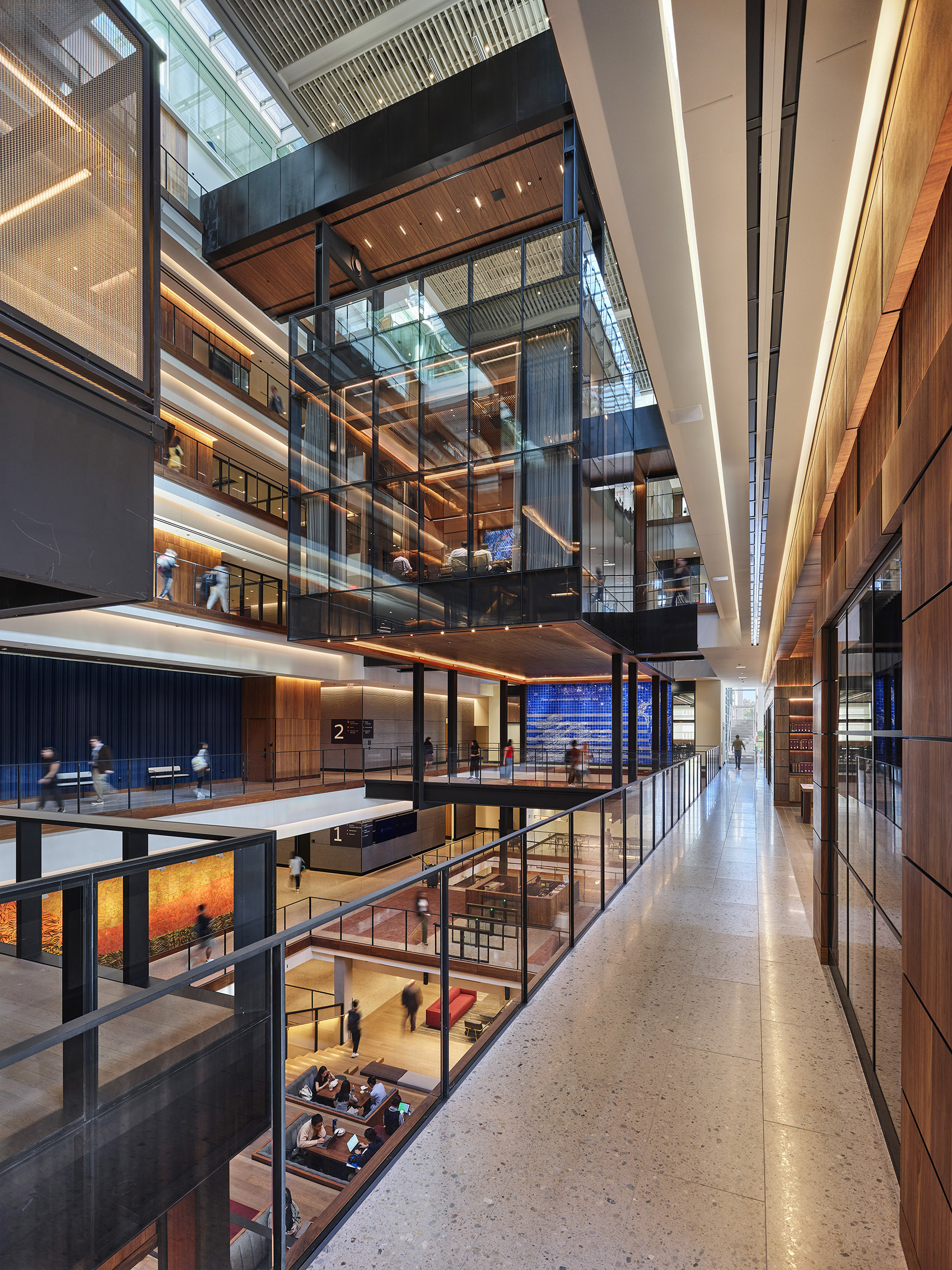 The Johns Hopkins University Bloomberg Center by Rockwell Group - 谷德设计网