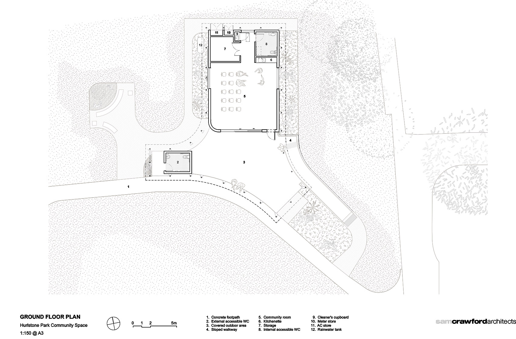 Hurlstone Memorial Reserve Community Centre by Sam Crawford Architects ...