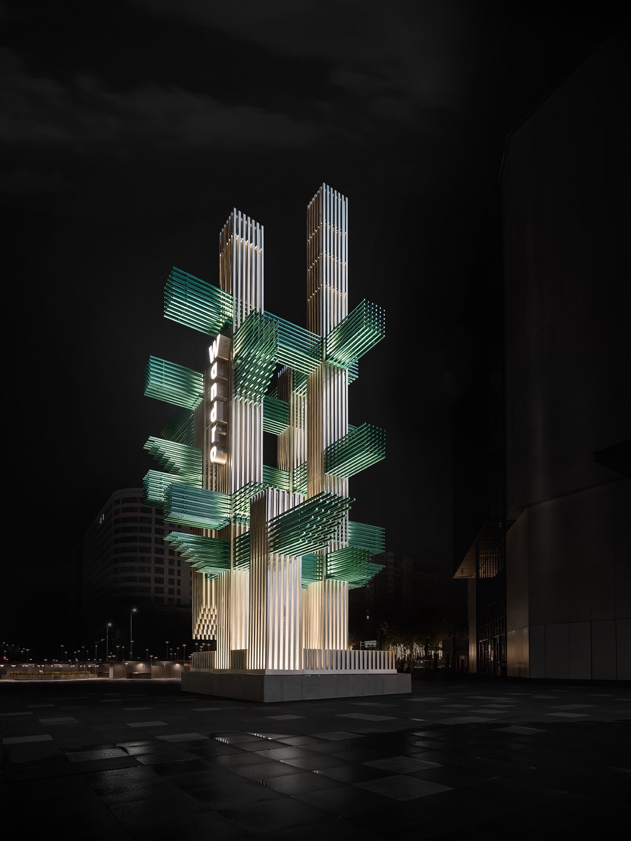 Nanyang Wanyue City Square & Sculptures by One Plus Partnership - 谷德设计网