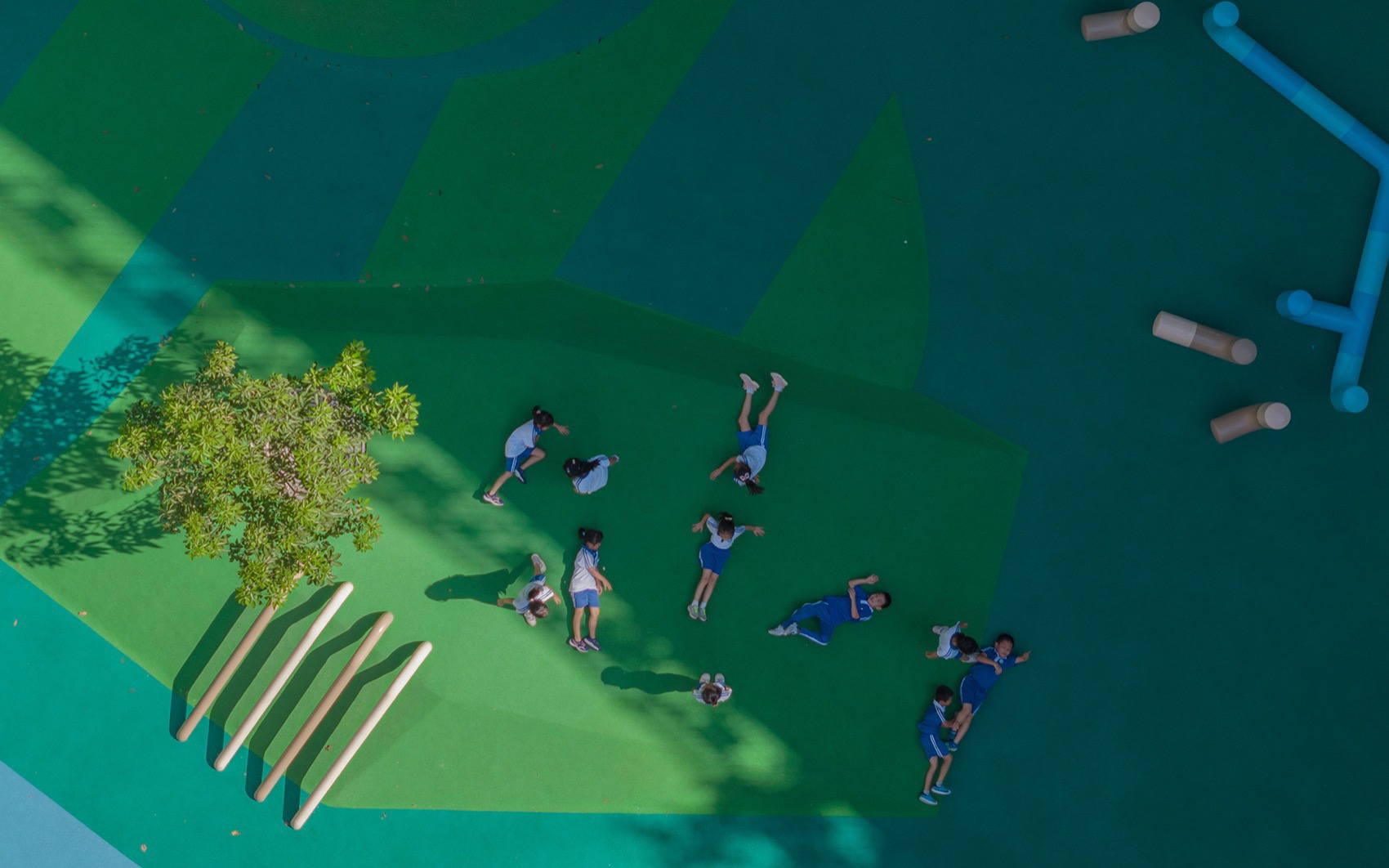 Hyde Primary School Landscape Design by 11ARCHITECTURE - 谷德设计网