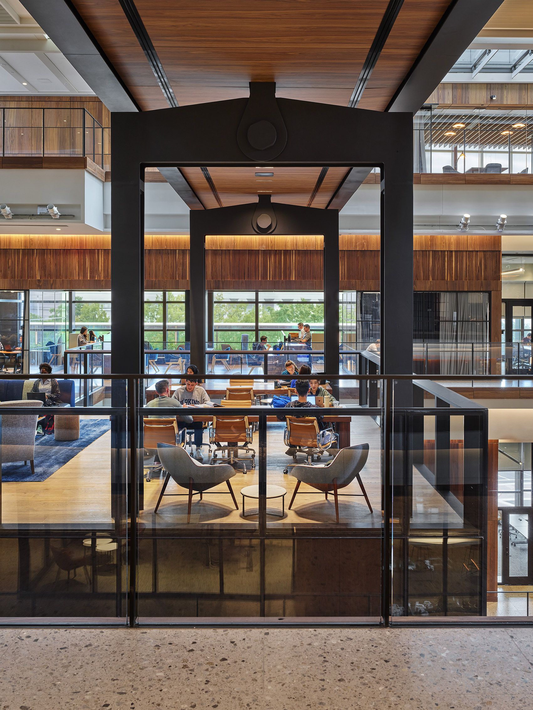 The Johns Hopkins University Bloomberg Center by Rockwell Group - 谷德设计网