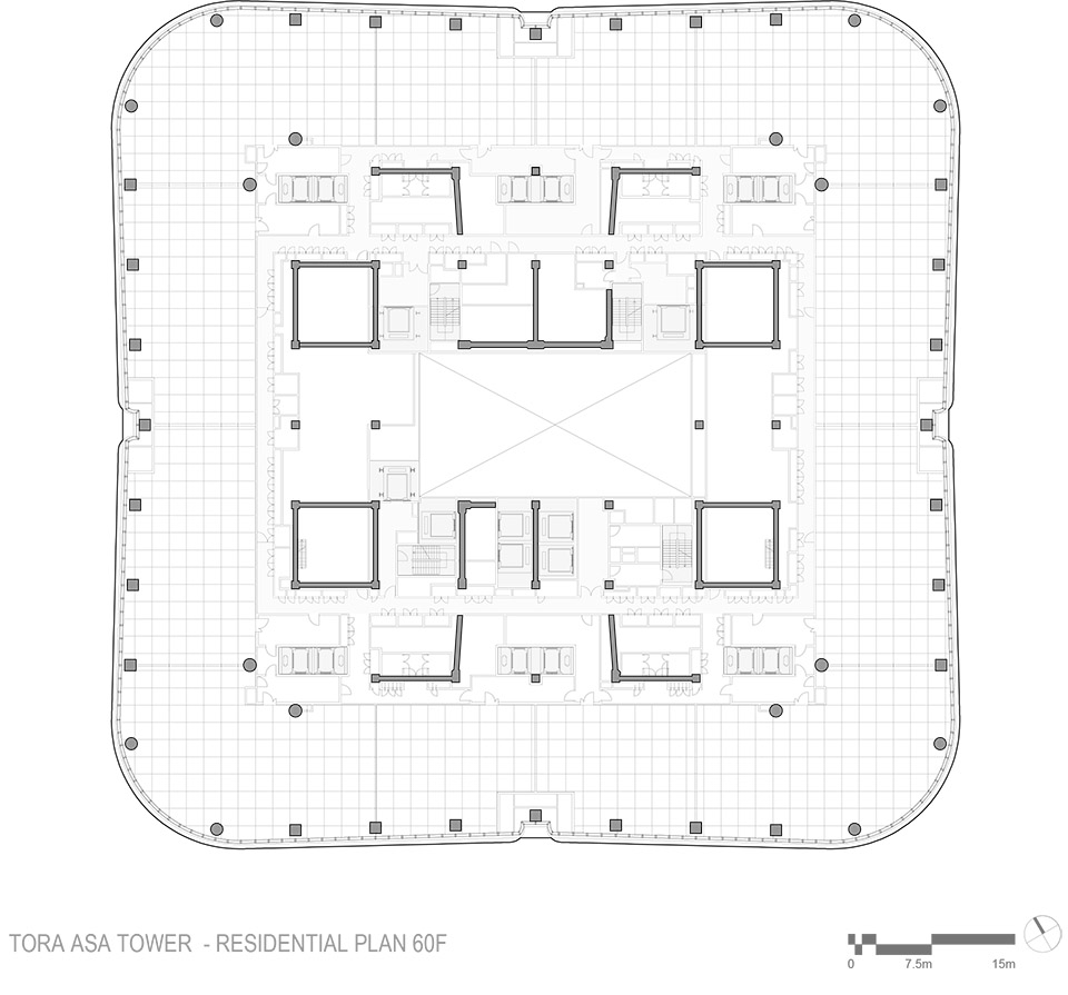 Azabudai Hills Mori JP Tower by Pelli Clarke & Partners - 谷德设计网
