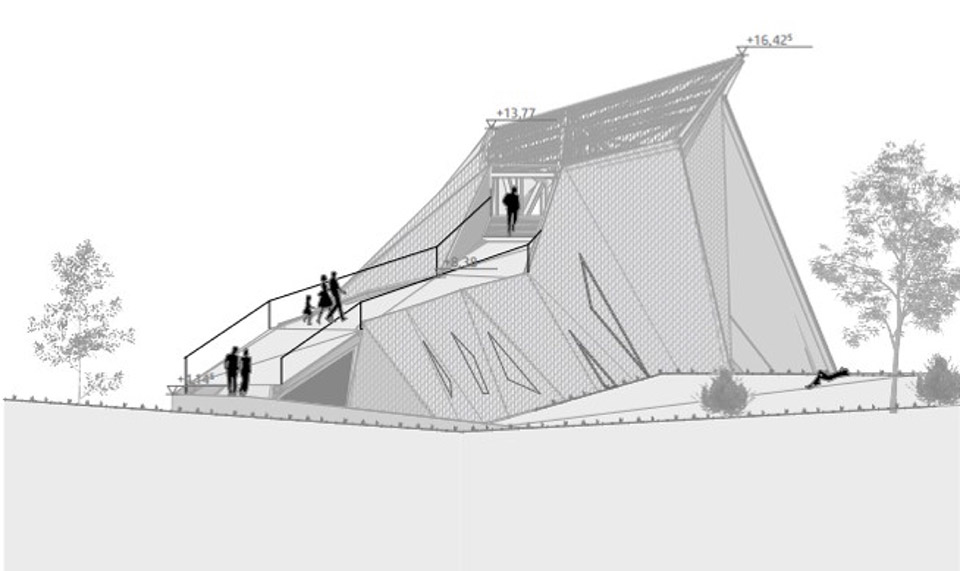 Bailu Town Open Air Concert Hall, China by CHENGDU ARCHITECTURAL DESIGN ...