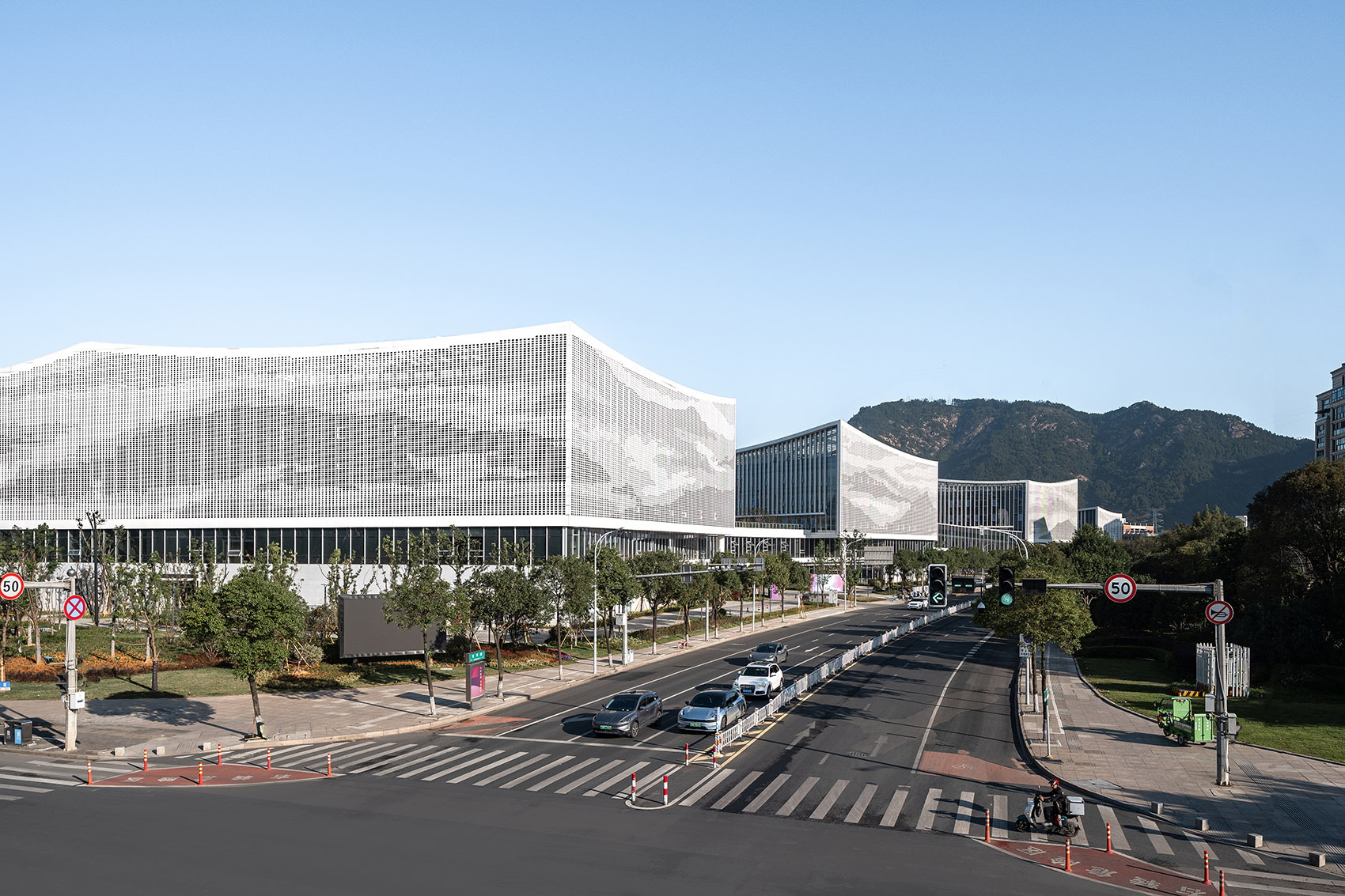 Wenzhou High-tech Cultural Square by TJAD - 谷德设计网
