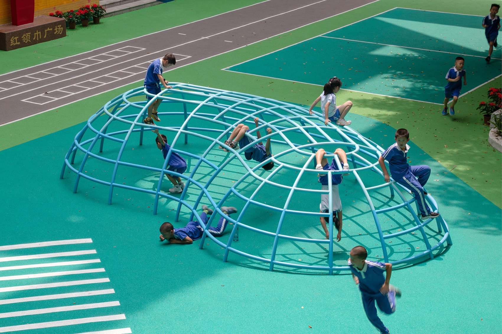 Hyde Primary School Landscape Design by 11ARCHITECTURE - 谷德设计网