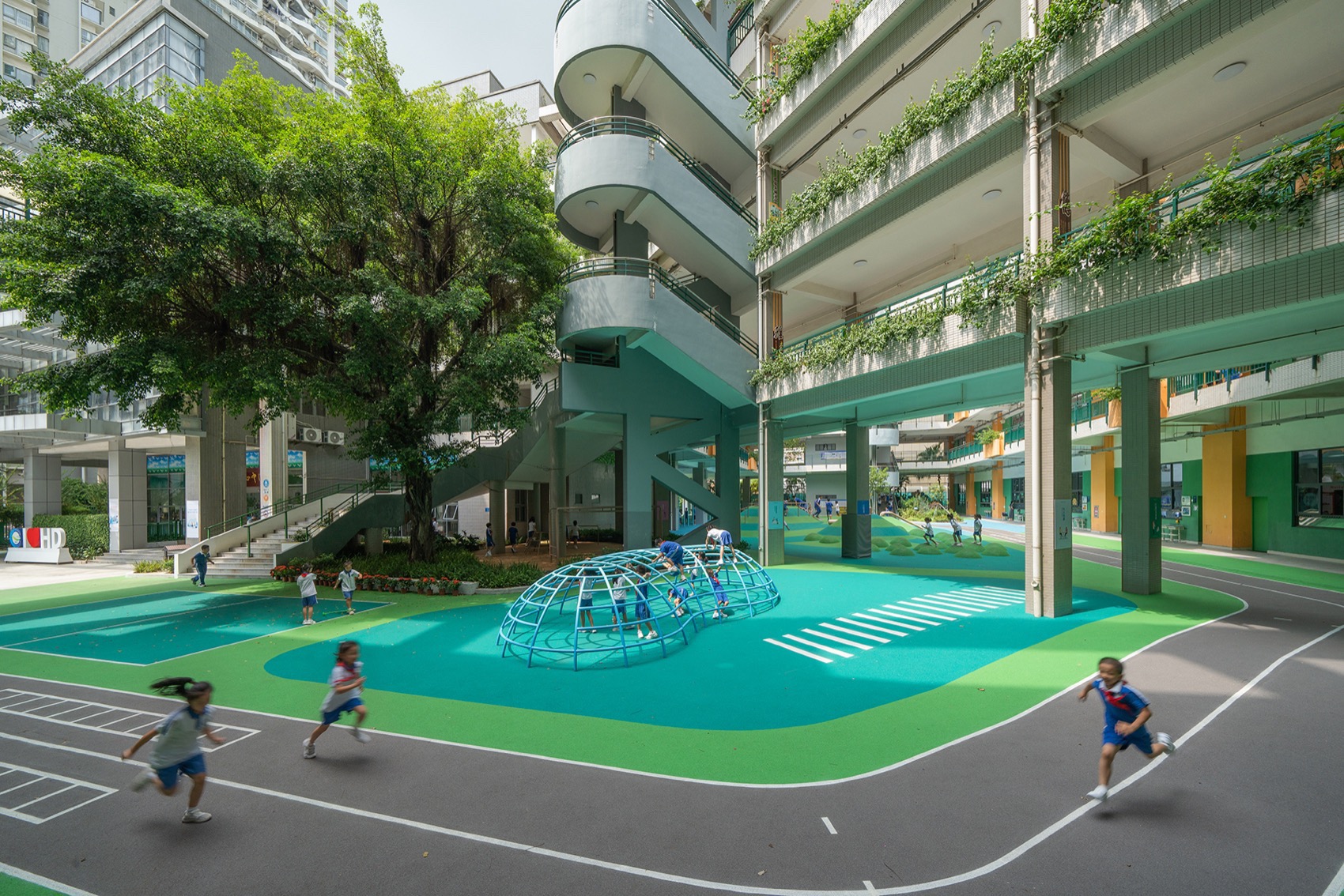 Hyde Primary School Landscape Design by 11ARCHITECTURE - 谷德设计网