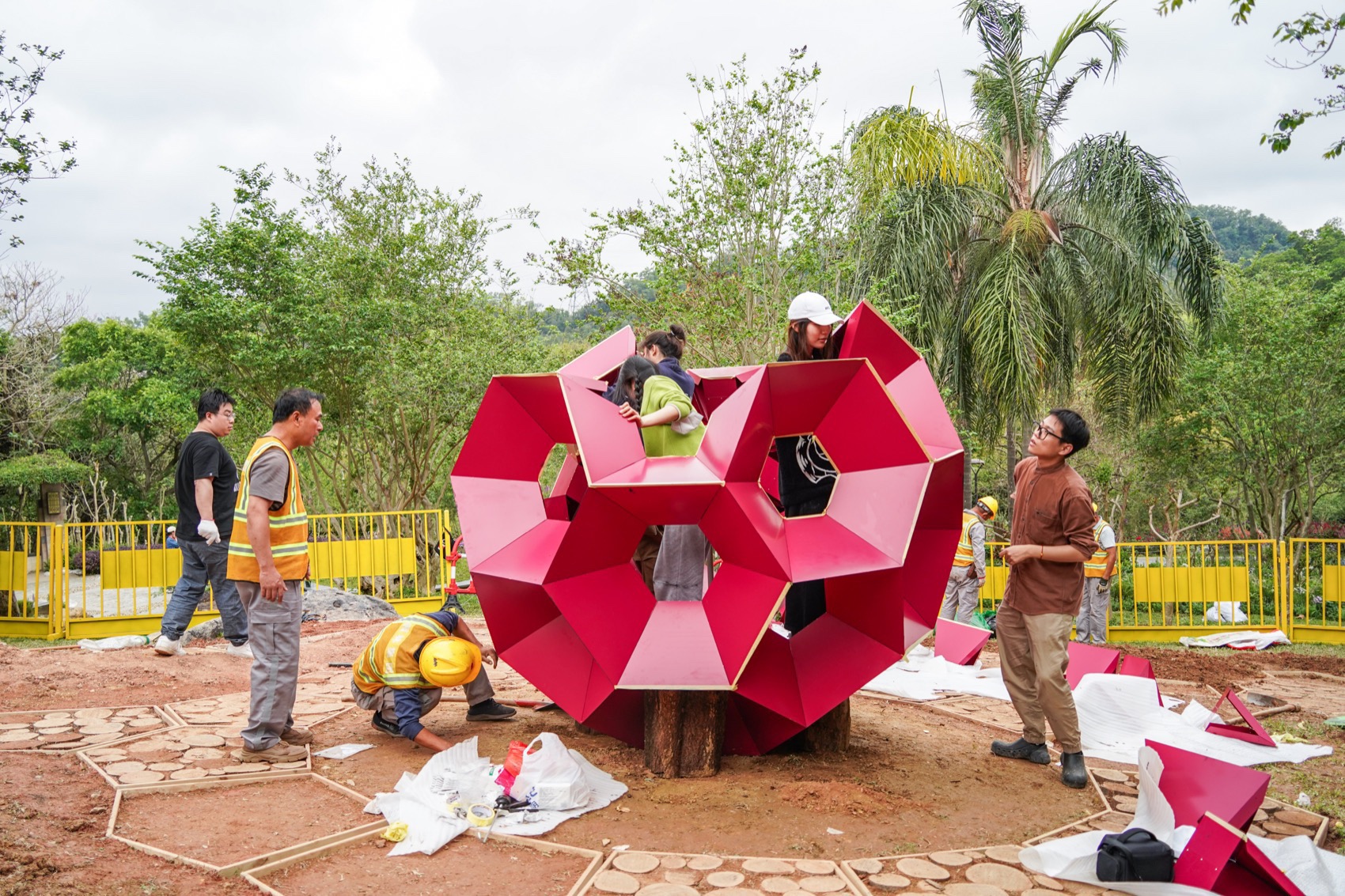 Interactive Audio-Visual Garden, Shenzhen by School of Architecture ...