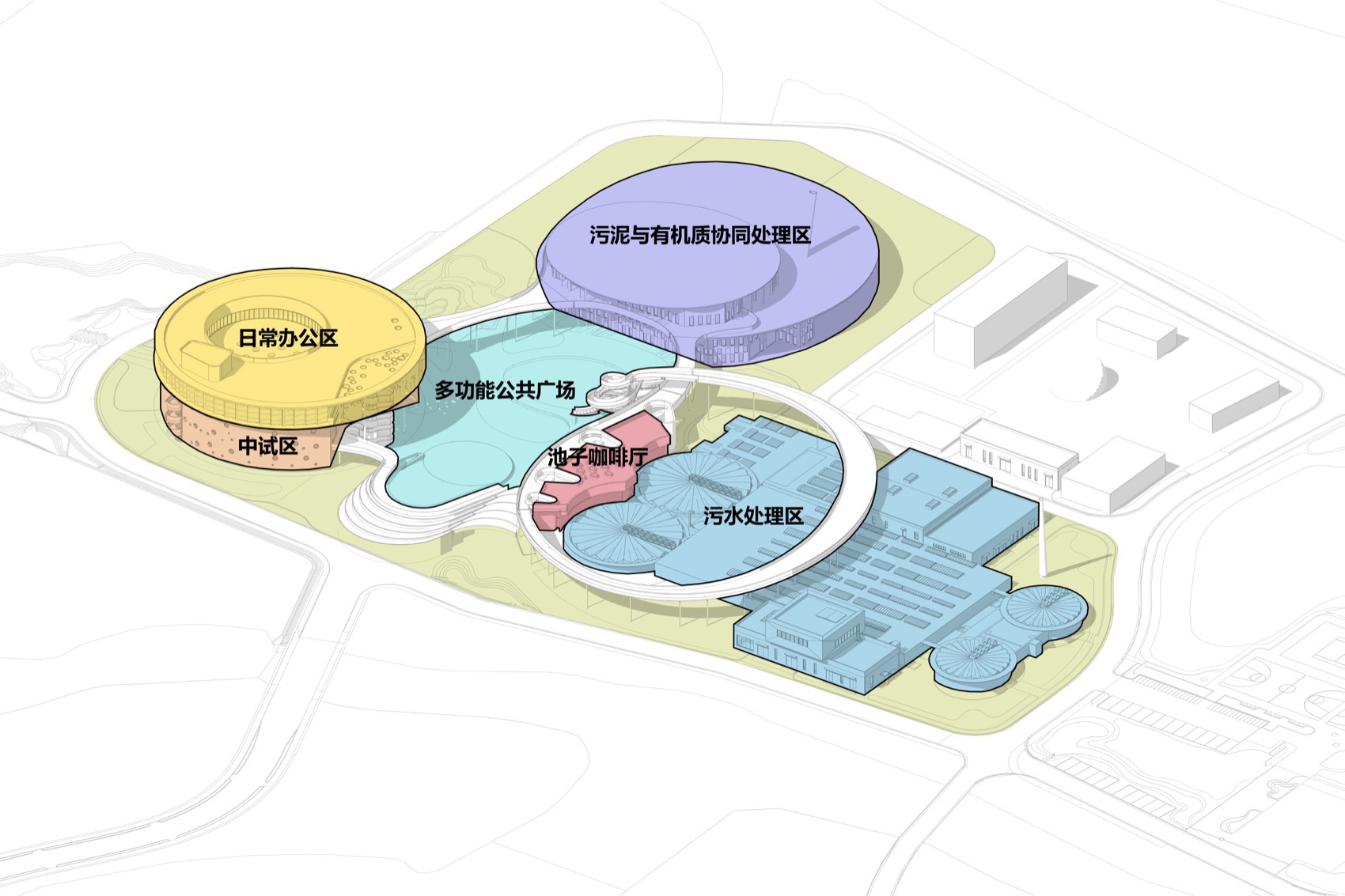 Concept WRRF Yixing, China by SUP Atelier - 谷德设计网