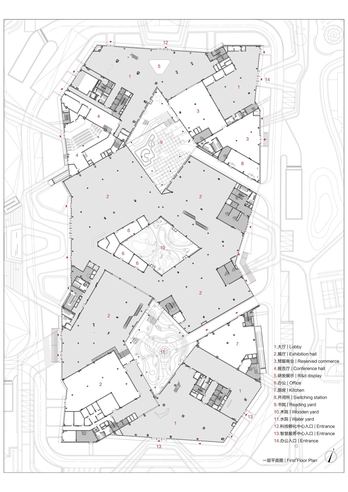 Quzhou Smart Town Digital Economy Industrial Park by LYCS Work - 谷德设计网