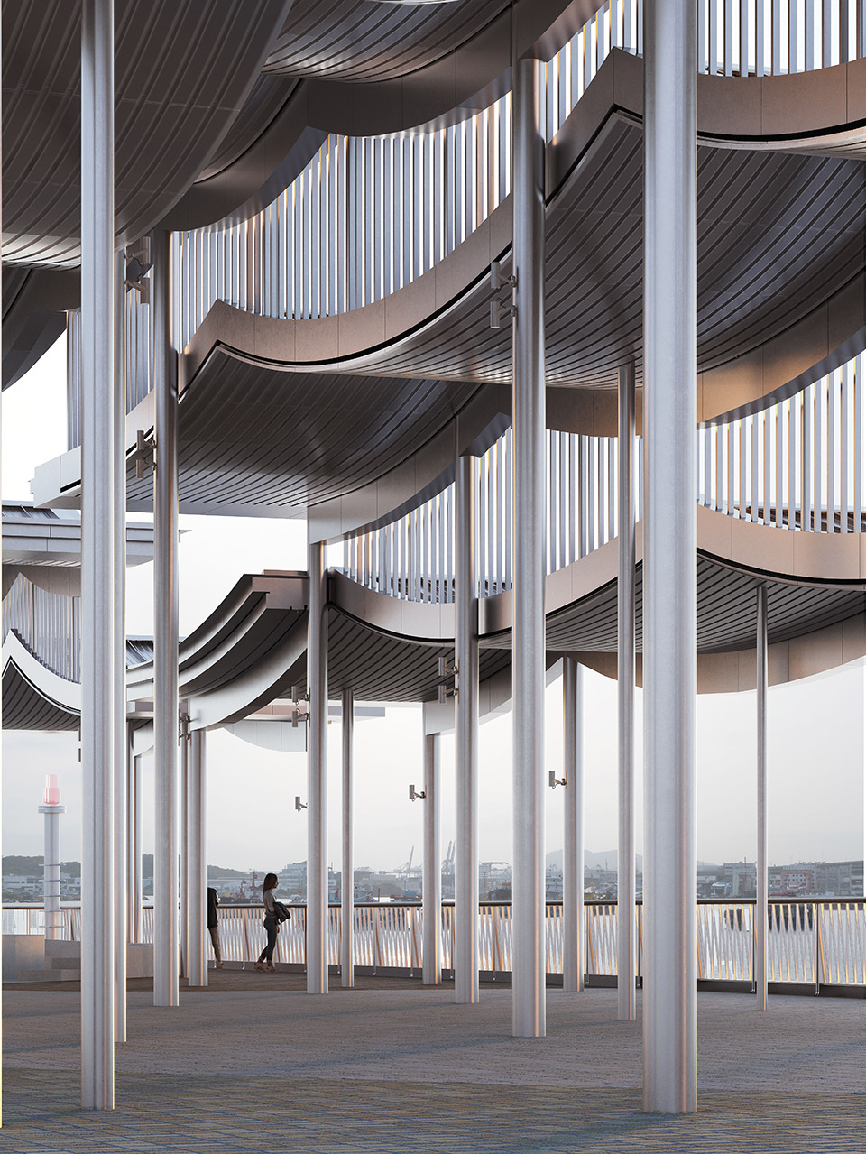 Cheung Sha Wan Pier Canopy by New Office Works - 谷德设计网