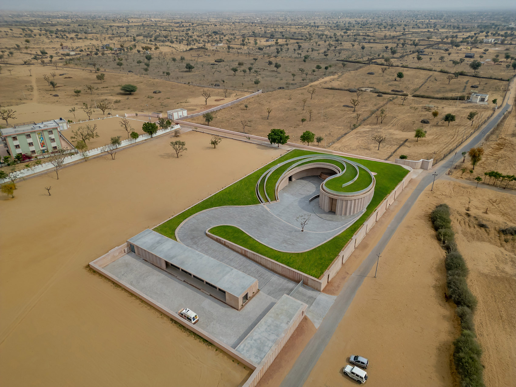 Nokha Village Community Centre by Sanjay Puri Architects - 谷德设计网