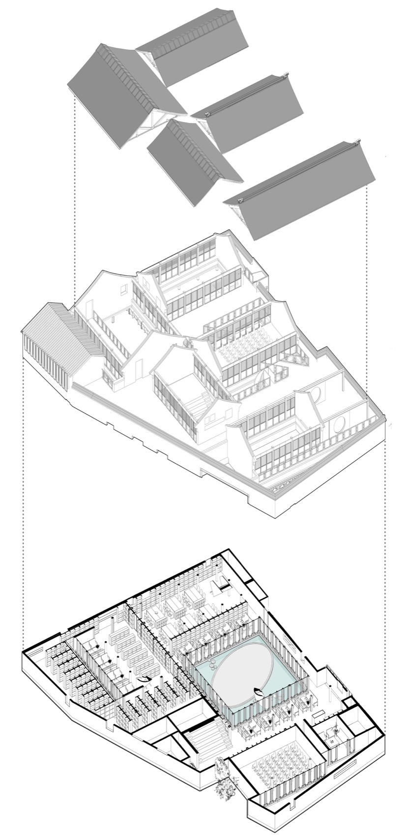 Feng Menglong Academy of Classical Learning by 9-Town Design Studio for ...