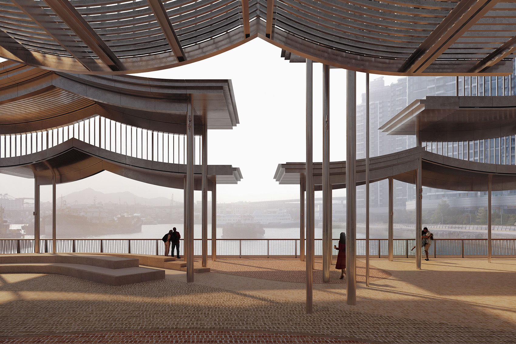 Cheung Sha Wan Pier Canopy by New Office Works - 谷德设计网