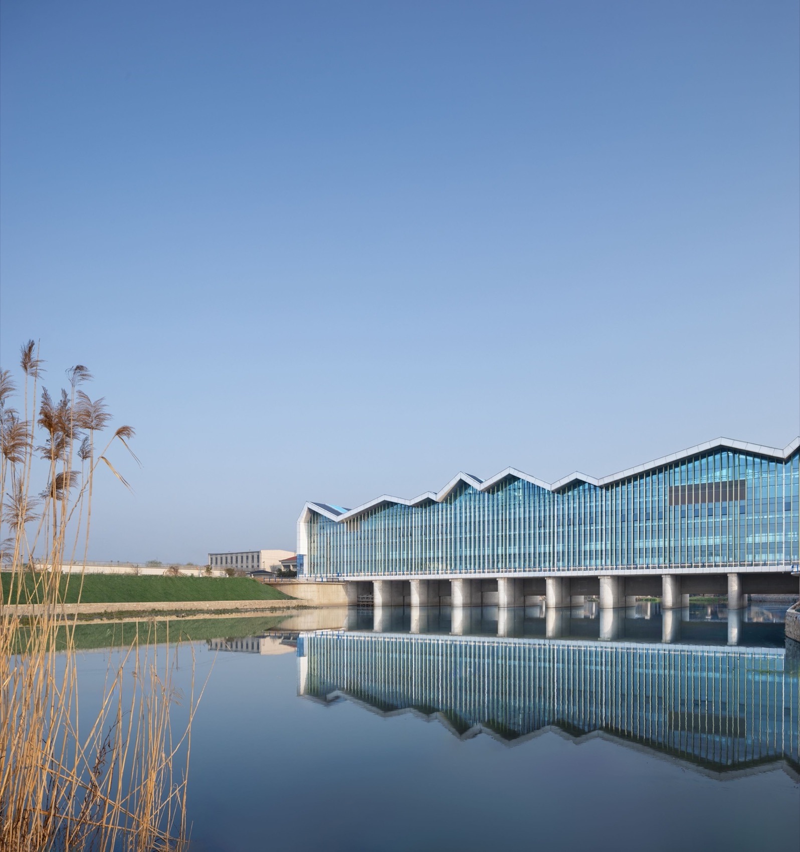Guangde Water Exhibition Hall, China by HM International - 谷德设计网
