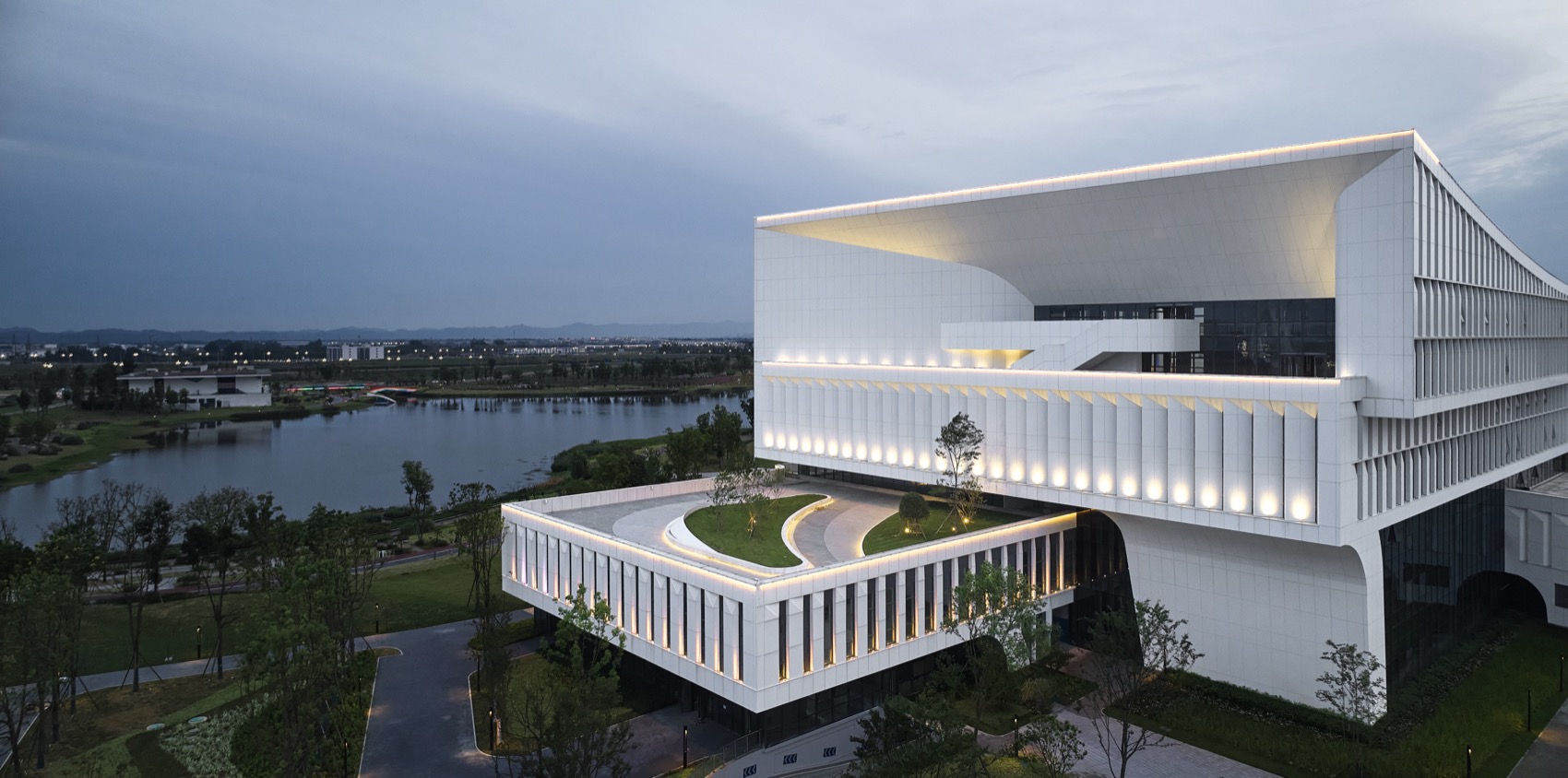 Chengdu Yang’an Hi-tech Innovation Center by Gu Zhihong Studio, AATU ...