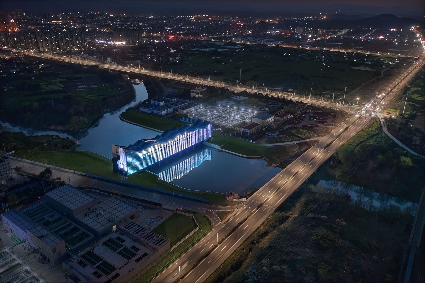 Guangde Water Exhibition Hall, China by HM International - 谷德设计网