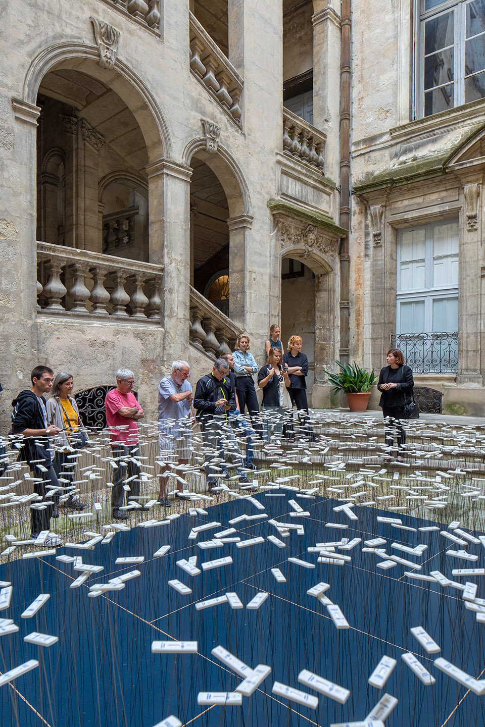 Art Installation from Recycled COVID-19 Tests by Subset - 谷德设计网