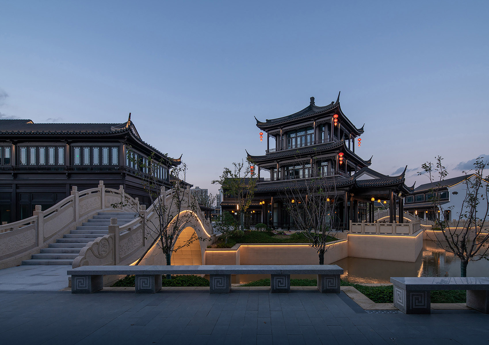 Chashan Pu water street, China by 9M Design - 谷德设计网