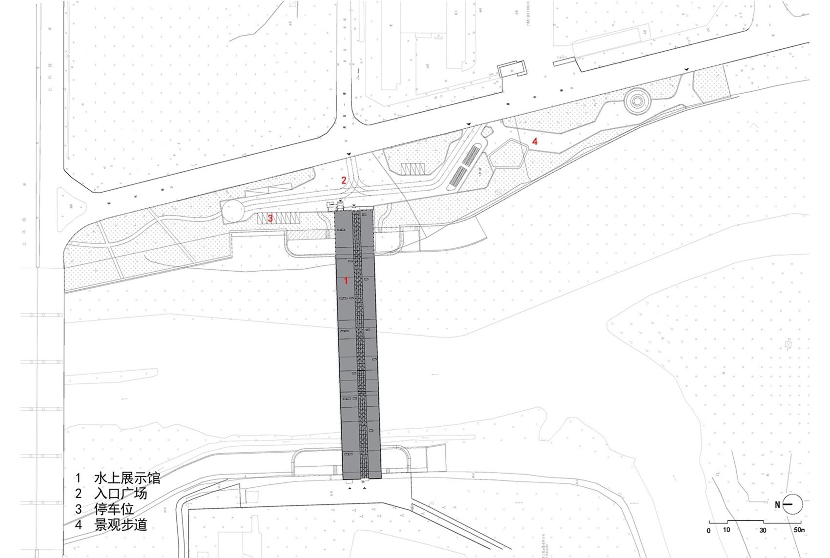 Guangde Water Exhibition Hall, China by HM International - 谷德设计网