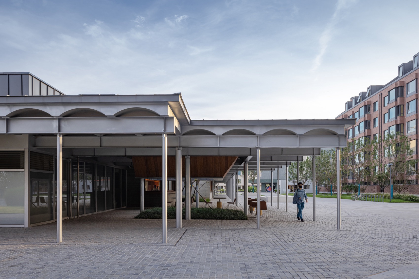 Marketplace of North Coast Aranya, Changli, Qinhuangdao by Atelier Z+ ...