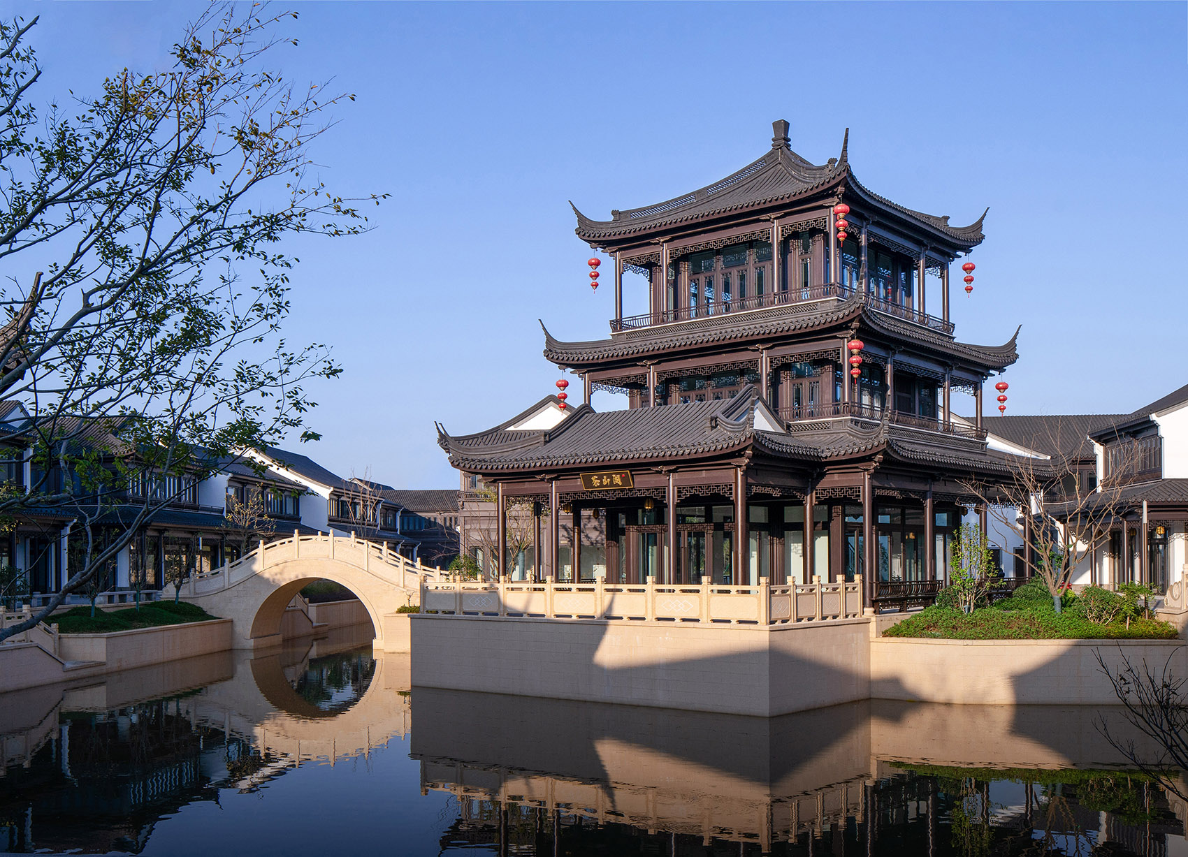 Chashan Pu water street, China by 9M Design - 谷德设计网