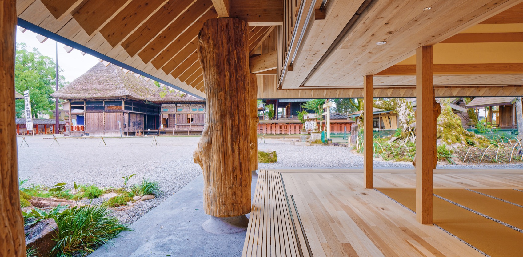 Aoi Aso Shrine, National Treasure Memorial Hall by Kengo Kuma and ...
