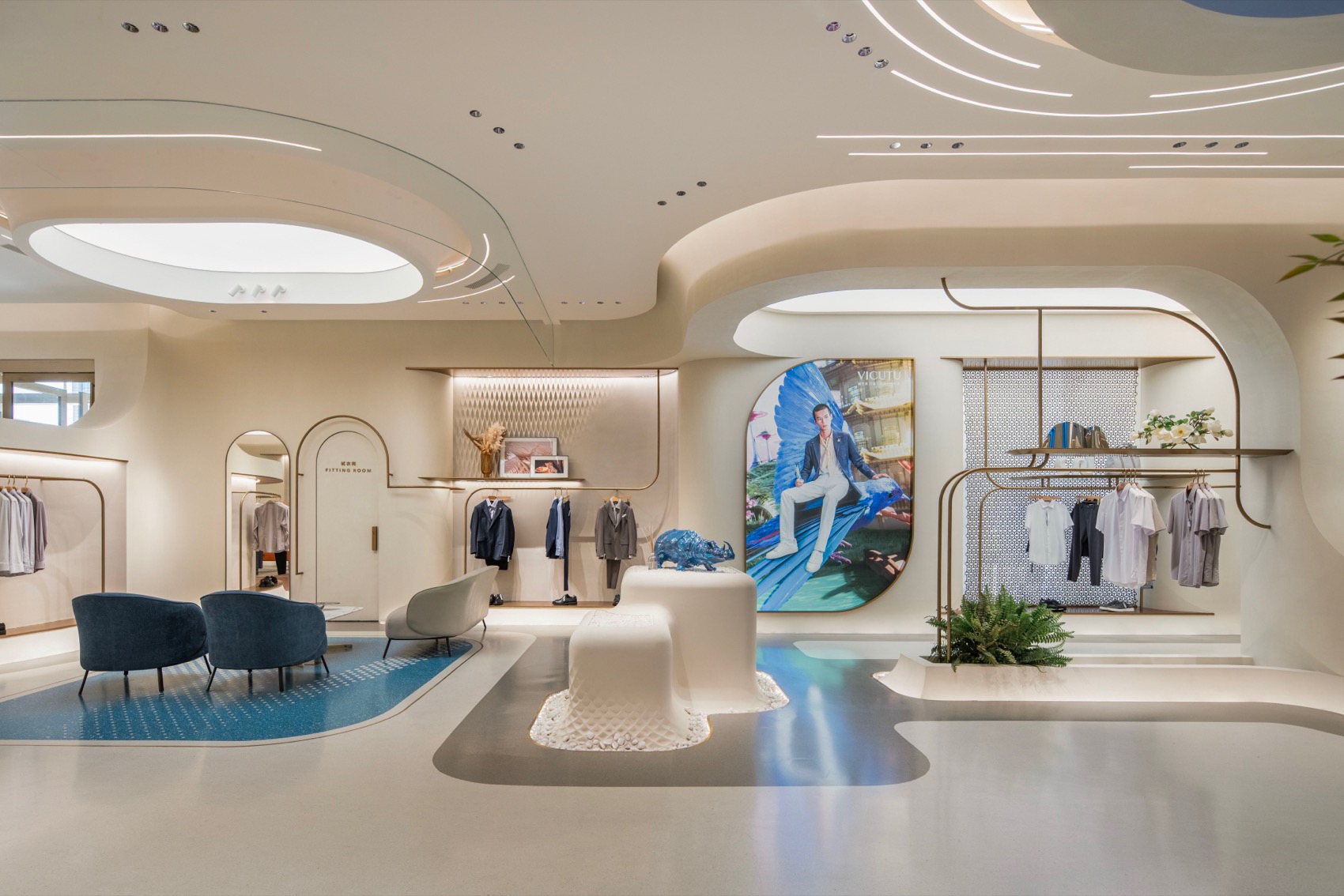 VICUTU Flagship Beijing by AntiStatics Architecture - 谷德设计网