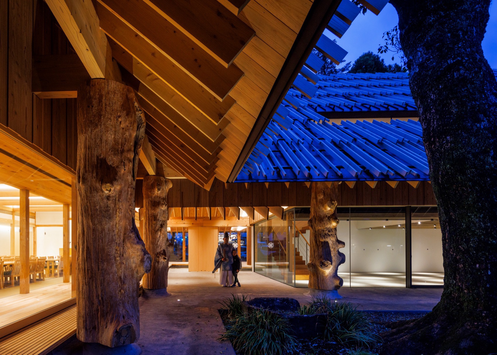 Aoi Aso Shrine, National Treasure Memorial Hall by Kengo Kuma and ...