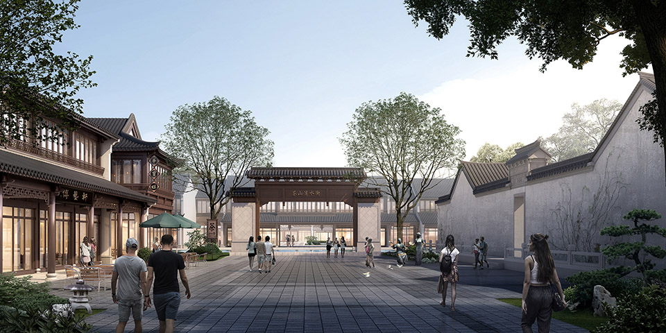 Chashan Pu water street, China by 9M Design - 谷德设计网