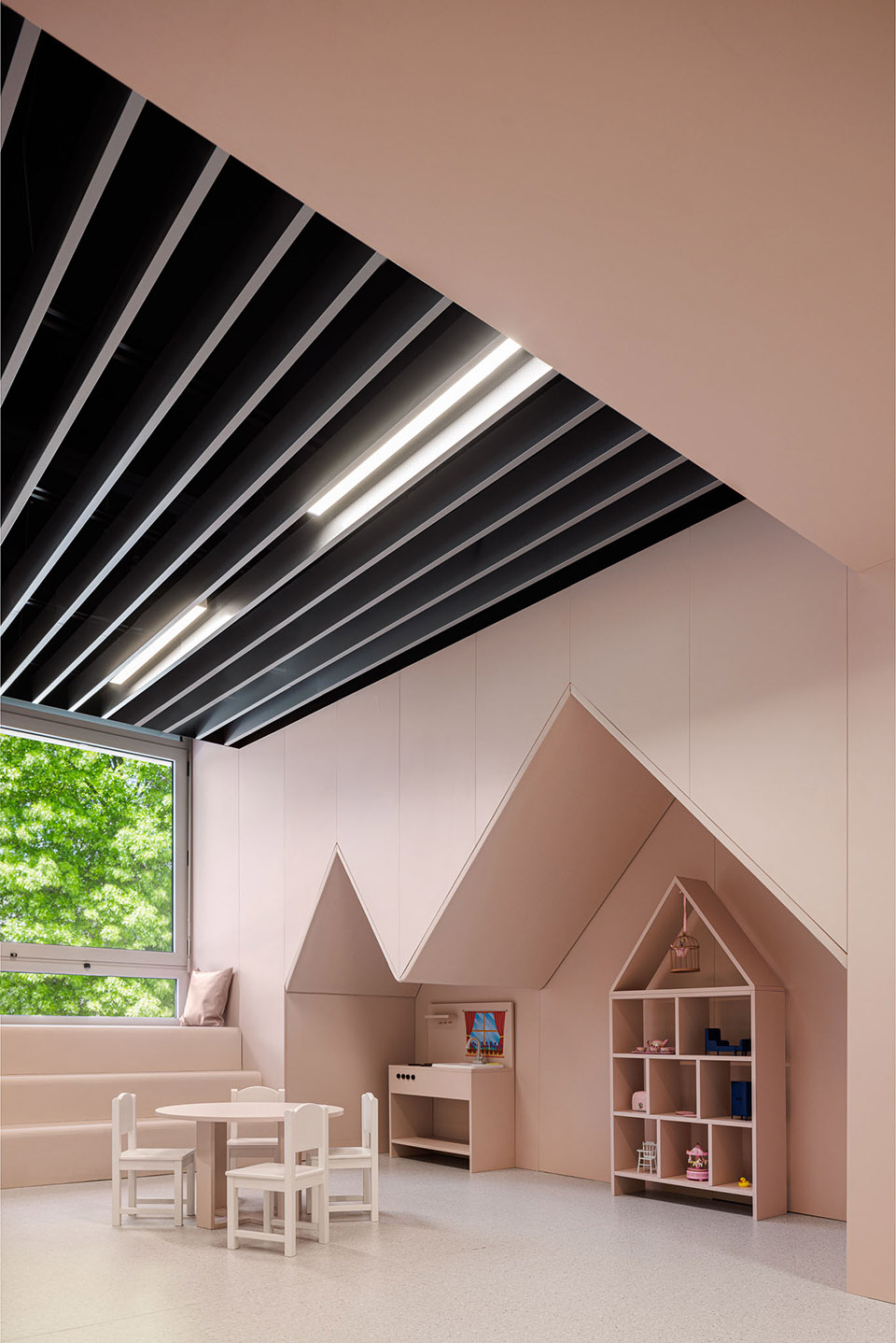 A colorful setting for the new Pediatric Ward of Hospital São João by ...