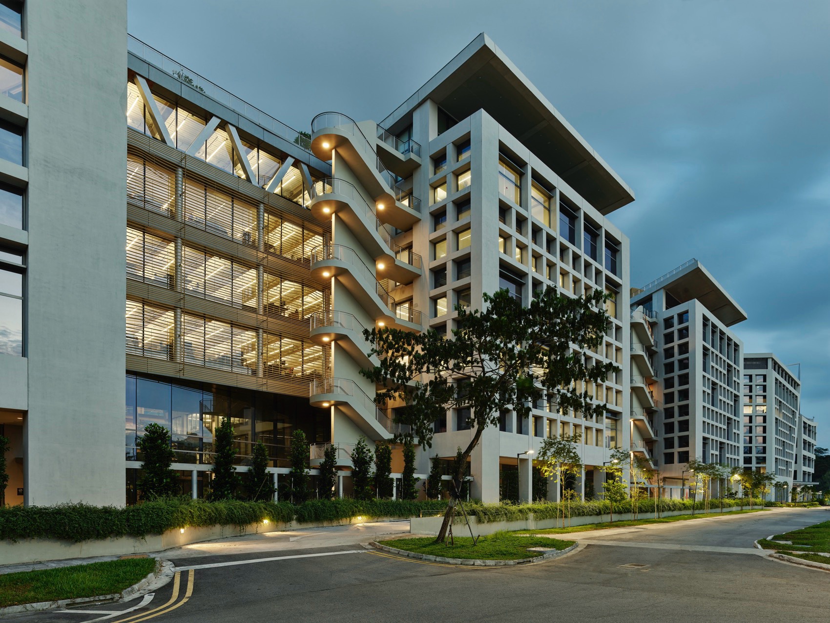 Surbana Jurong Campus by Safdie Architects - 谷德设计网