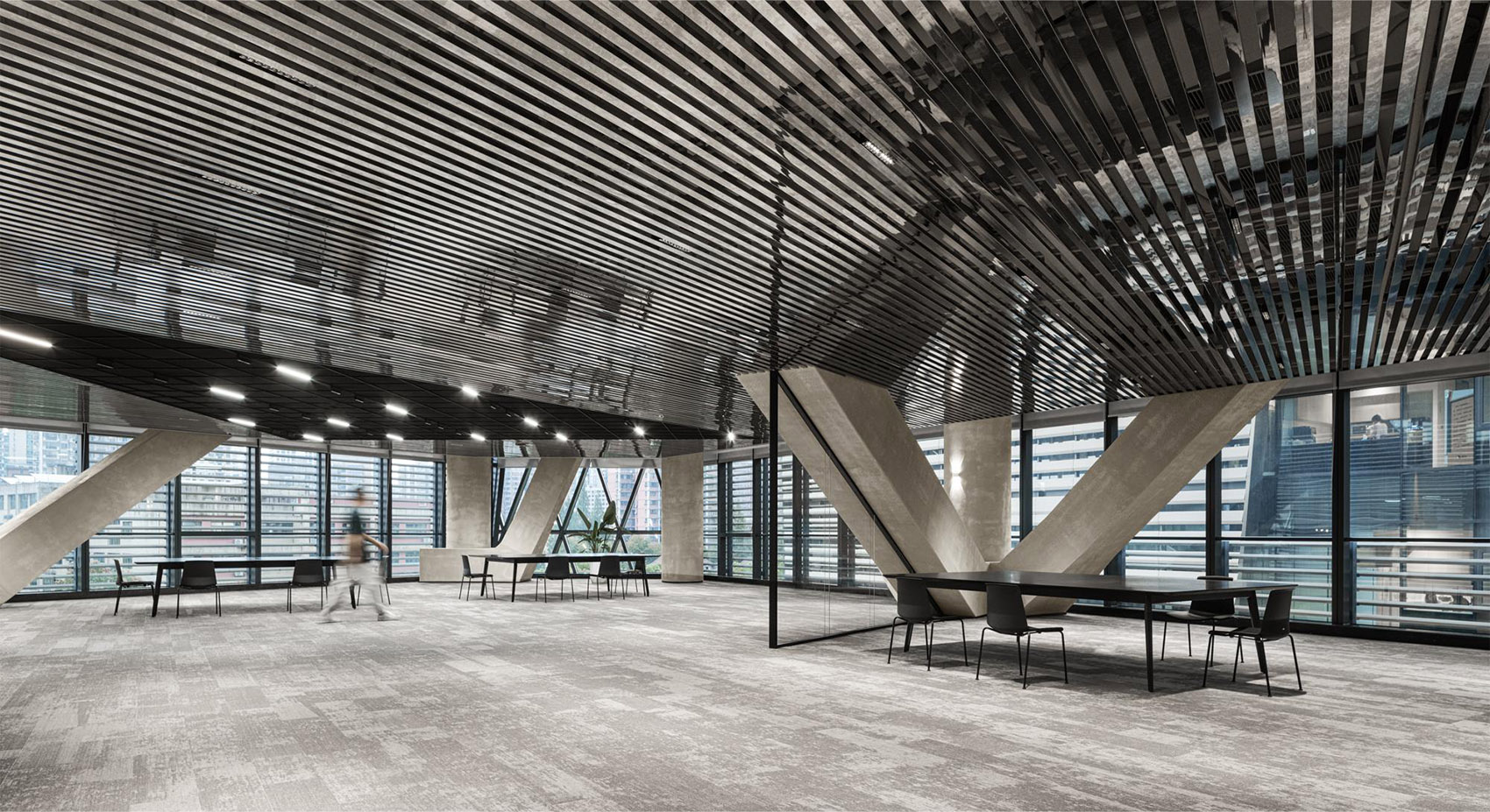 LI-NING Center in Shanghai by COLORFULL YUJING - 谷德设计网