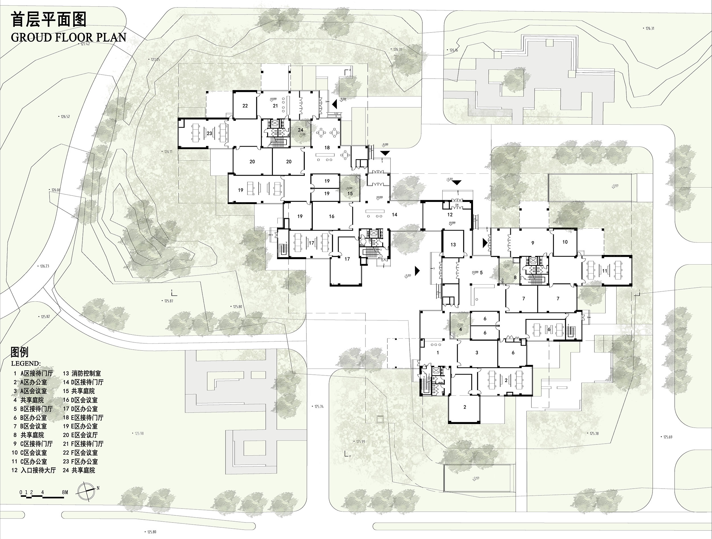 Nanyang World Rose Grand View Garden Scientific Research Building ...
