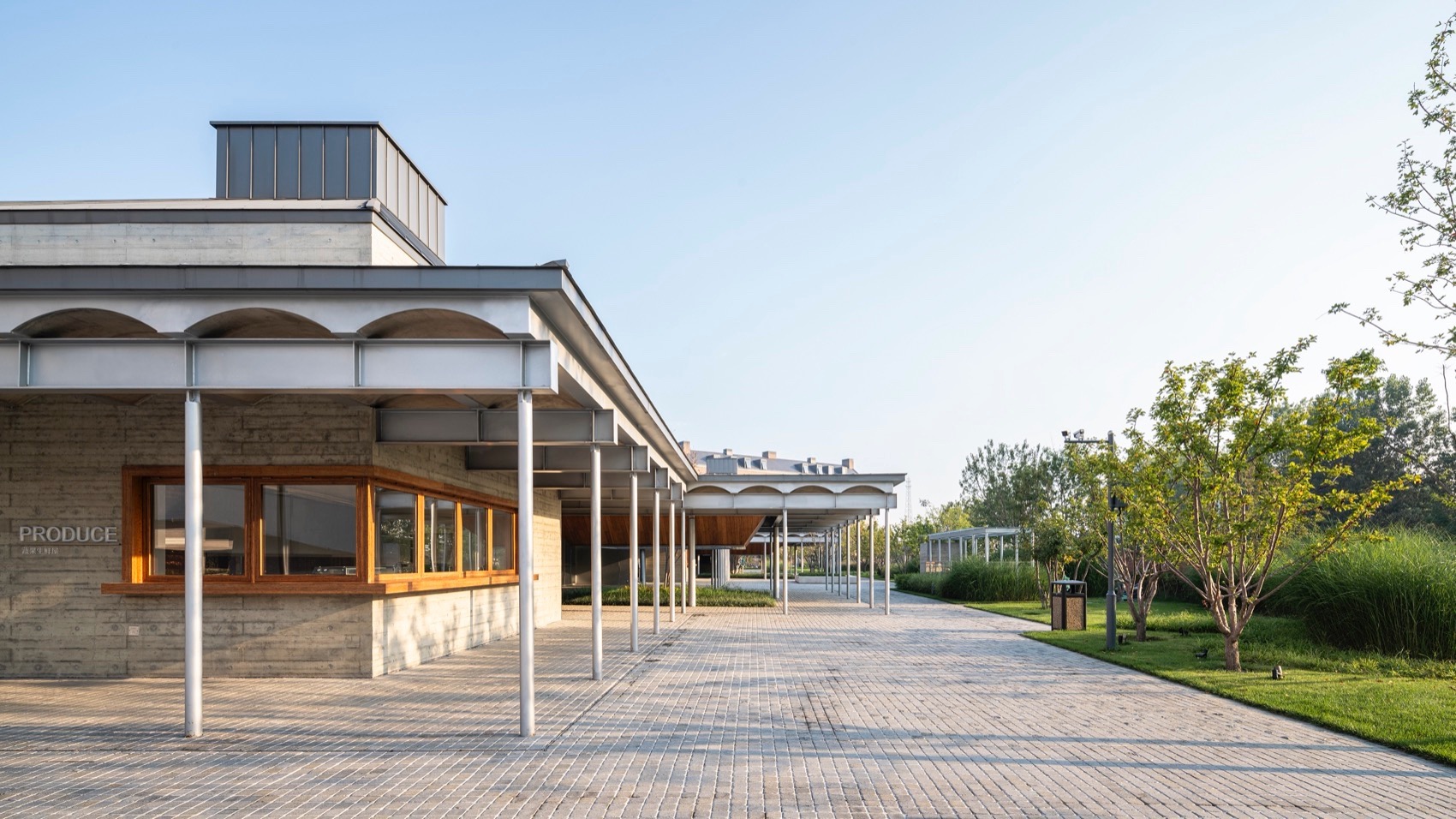 Marketplace of North Coast Aranya, Changli, Qinhuangdao by Atelier Z+ ...