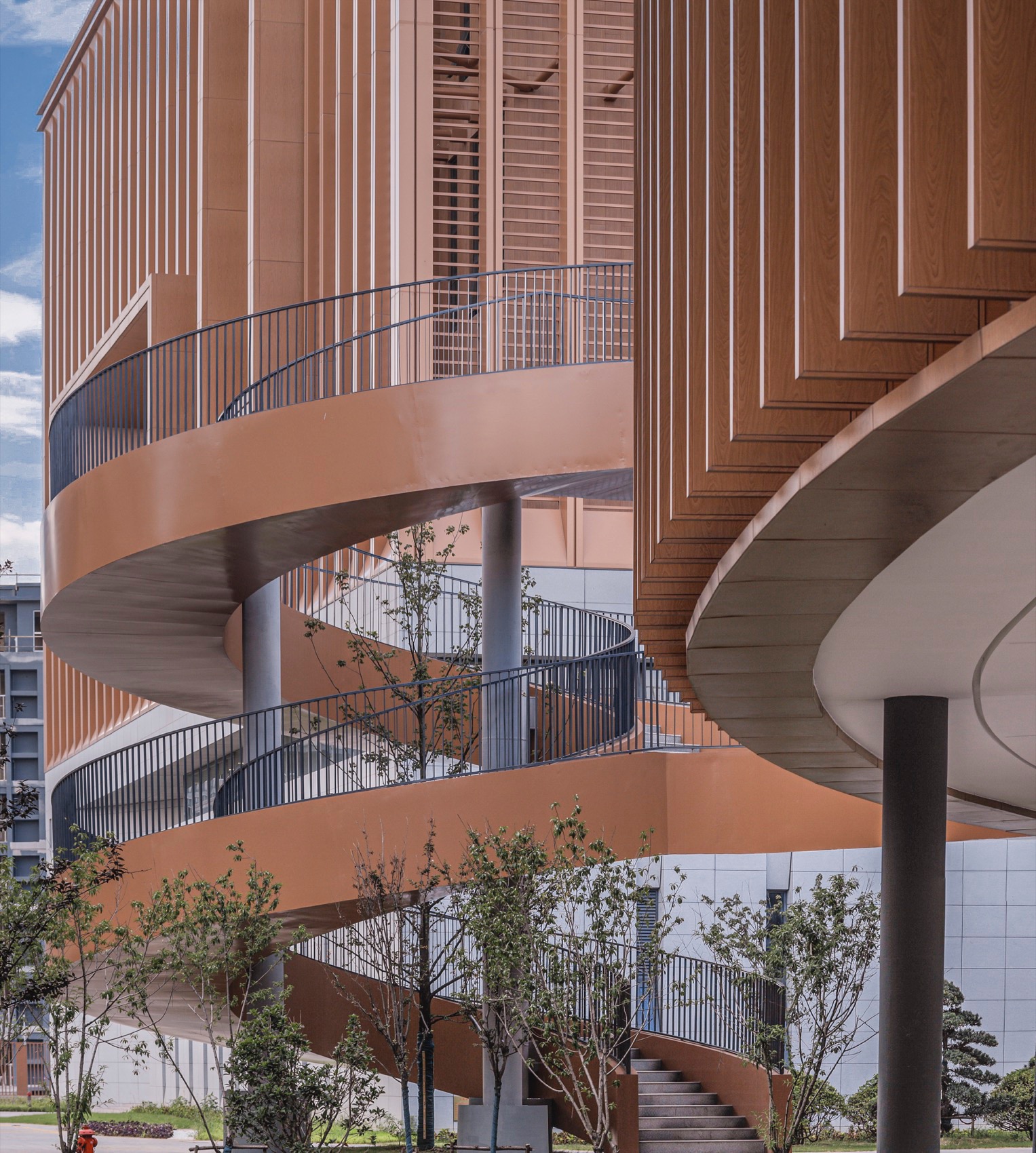 Jiangsu Meicun Senior High School Air Harbour Branch, China by SCAD - 谷德设计网