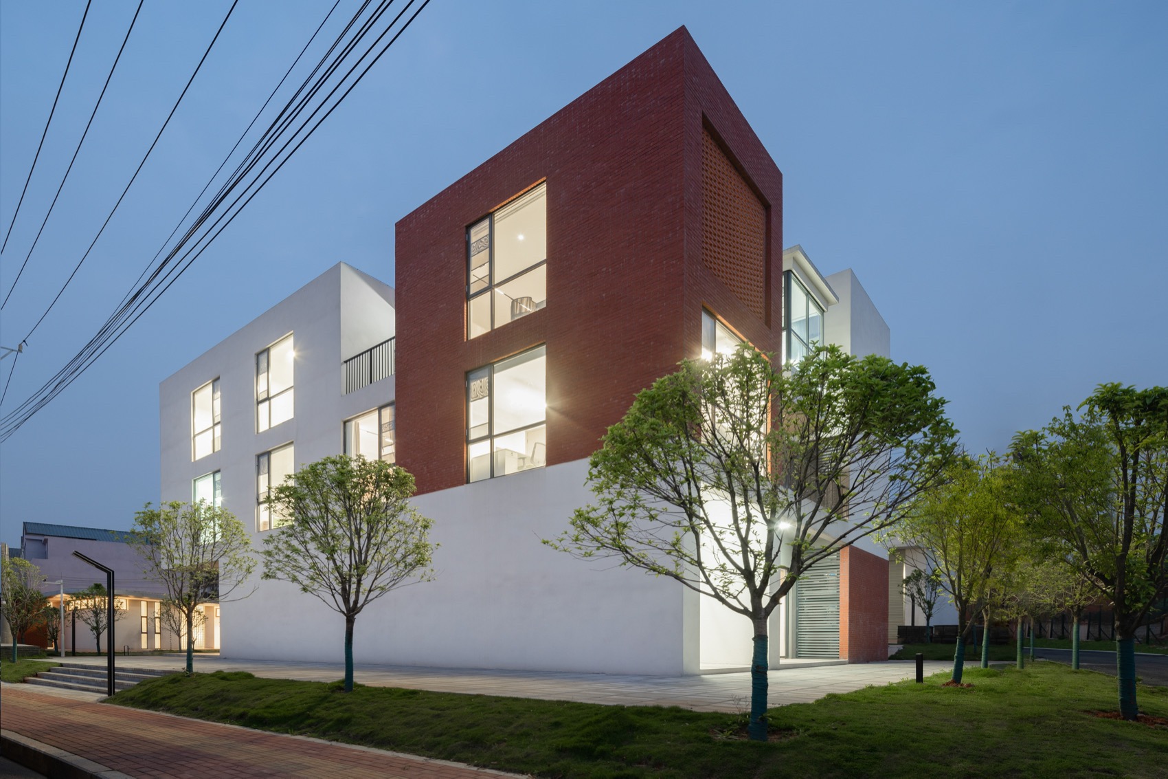 Auxiliary Buildings of Liangzi Lake Changling Ferry by UPA - 谷德设计网