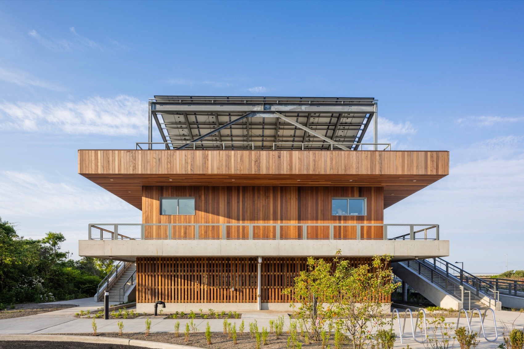 Arverne East Nature Preserve and Welcome Center by WXY architecture ...