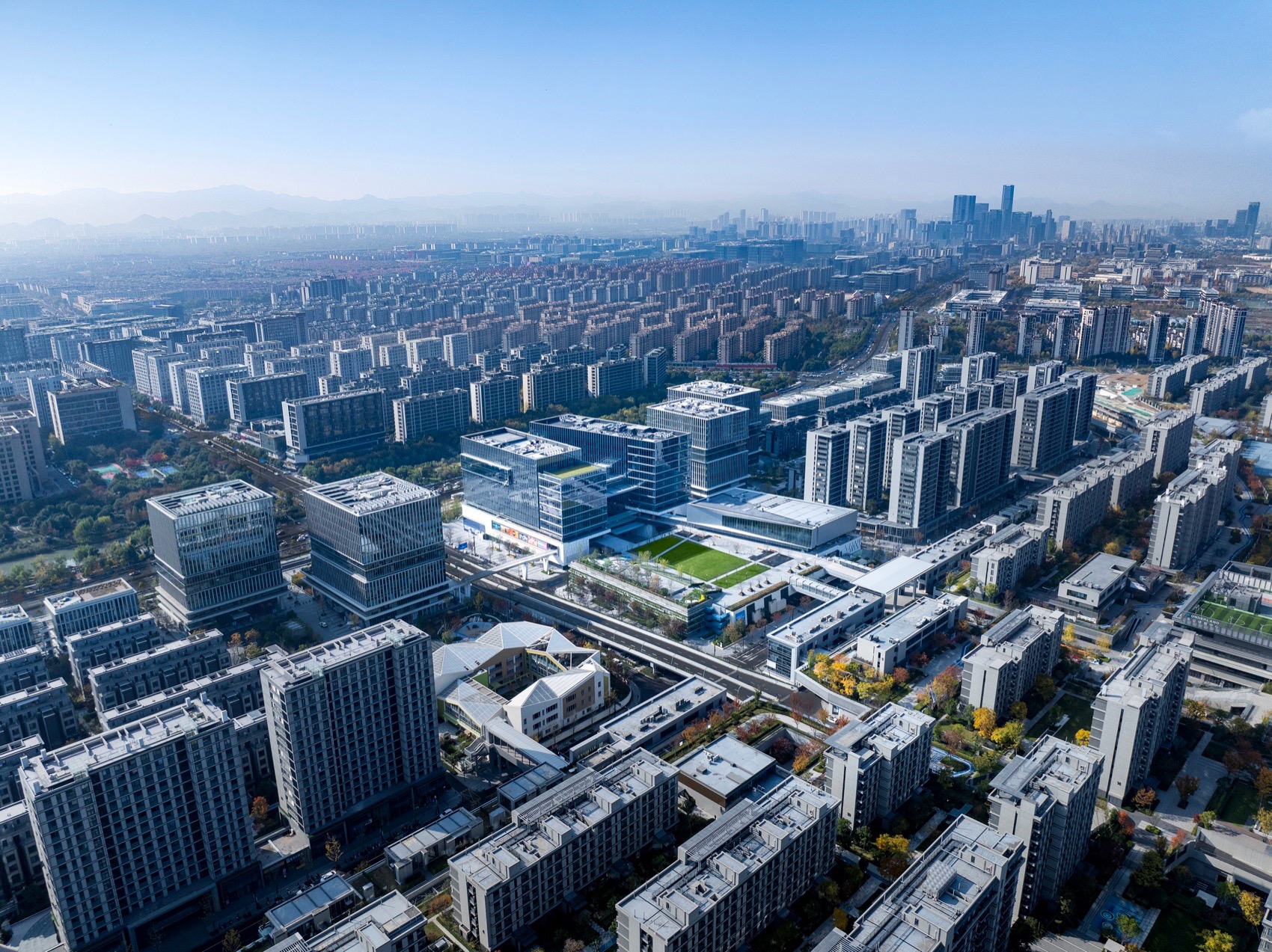 Hangzhou Vanke Sky City Central Region by DuShe Architectural Design ...