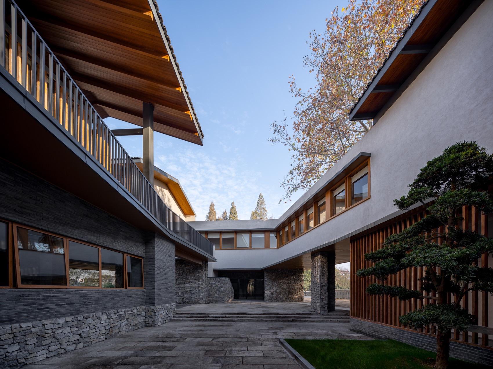 Party and Public Center of Longnan Village, China by Sens Architects ...