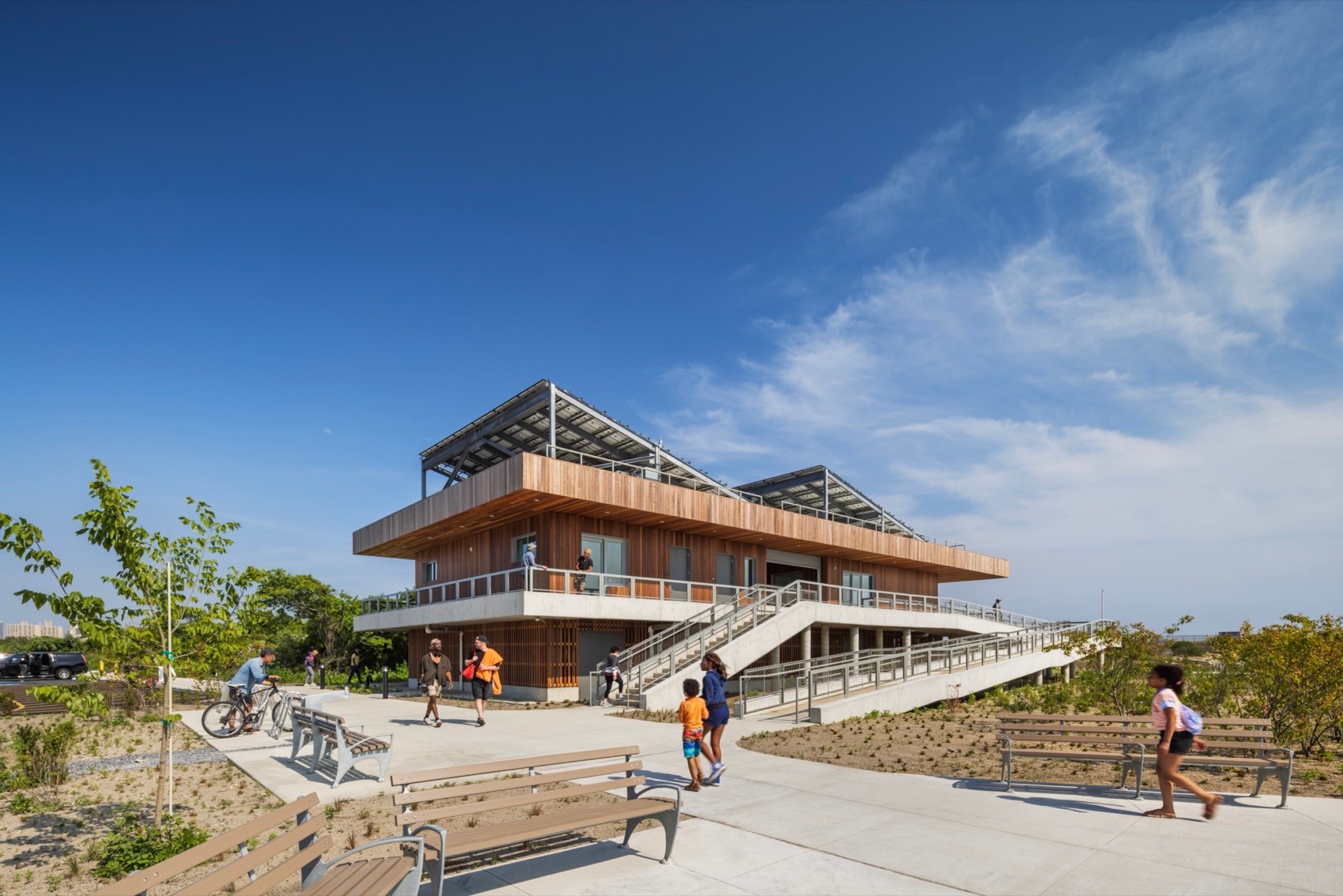 Arverne East Nature Preserve and Welcome Center by WXY architecture ...