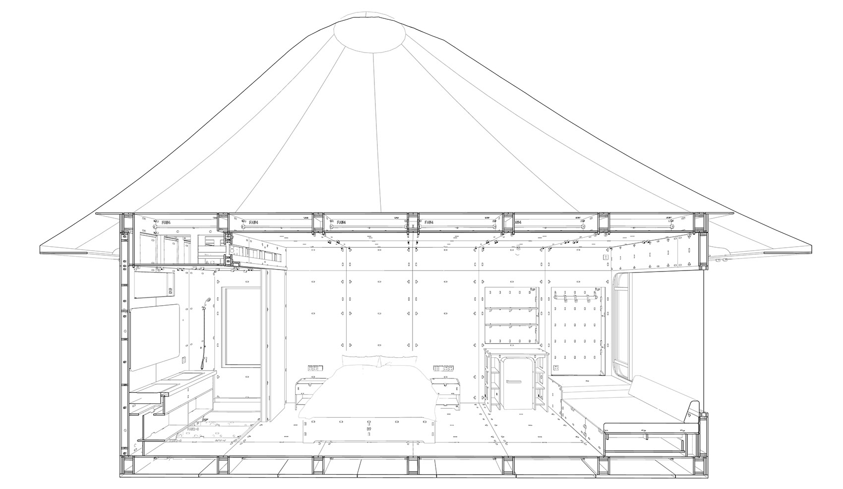 Isolated Refuge, An Experimental Construction about the Shelter - 谷德设计网