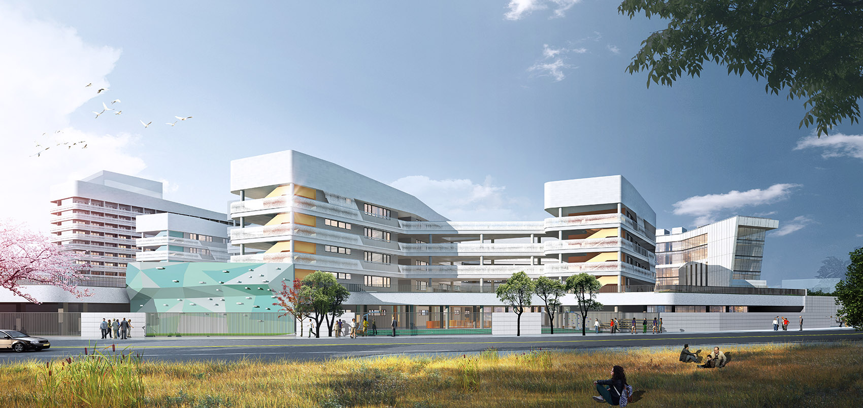 SUSTECH Affiliated Experimental School by Cube Design - 谷德设计网